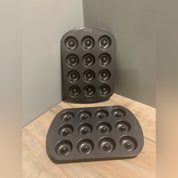 Wilton | Kitchen | Mini Donut Baking Pans Set Of 2 | Poshmark